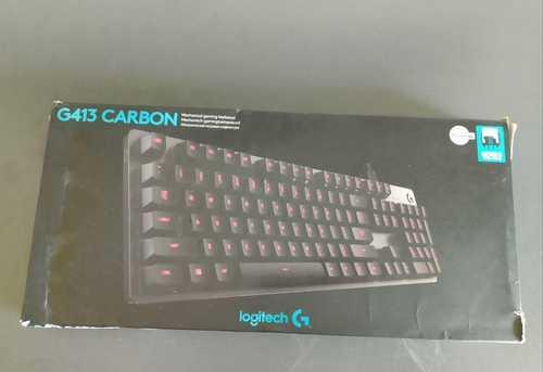 Игровая клавиатура logitech g413 carbon