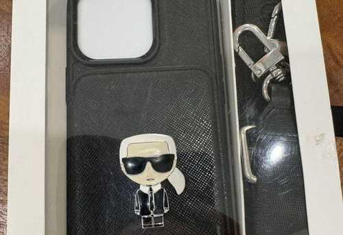 Чехол на iPhone 13 pro karl lagerfeld