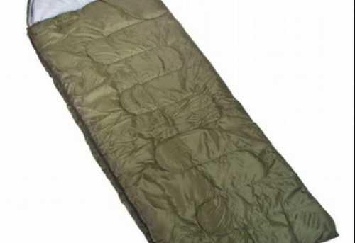 Спальный мешок 5-15С 180х75 зеленый кс-002