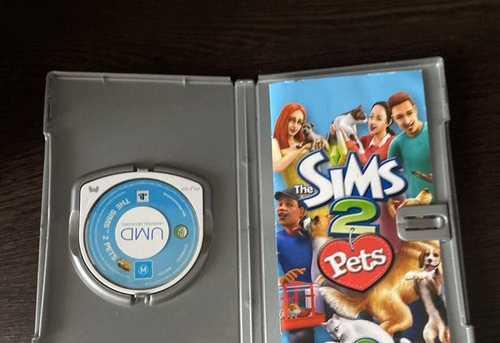 Диск psp sims 2 pets