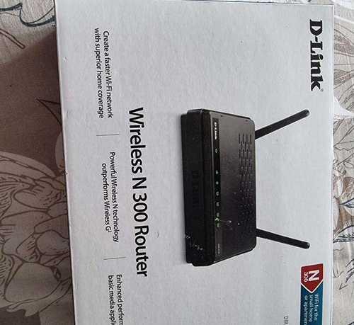 Wifi роутер d-link wireless n300 dir-615