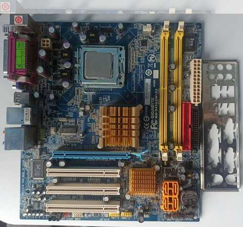 Материнская плата GA-945GZM-S2 с Intel Celeron D