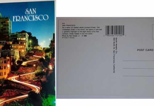 Почтовые открытки. Часть 35. "США - Сан-Франциско"