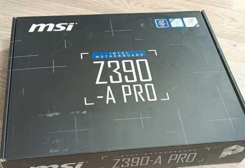 Материнская плата MSI Z390-A PRO