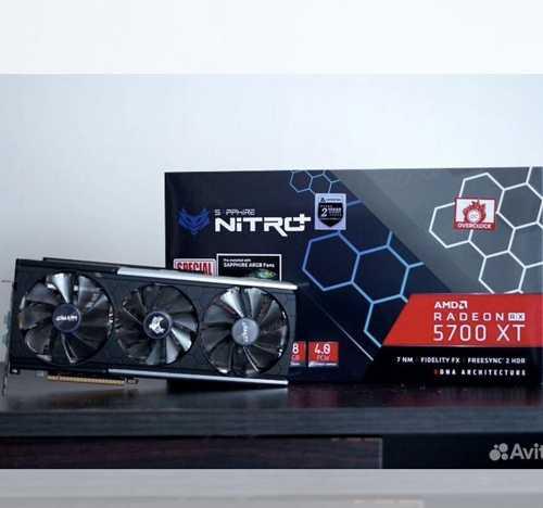 Видеокарта AMD Radeon rx 5700 xt nitro  