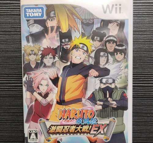 Диск WII Naruto