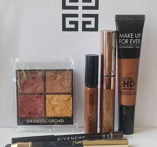 Набор косметики guerlain, kiko, mufe, Anastasia