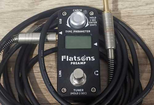 Гитарная примочека - flatsons preamp + шнур