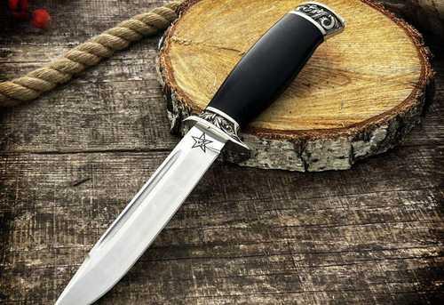 Нож охотничий универсальный из кованой стали х12мф