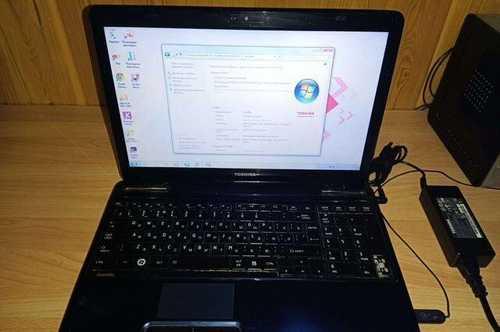 Ноутбук toshiba satellite l755d-a2m