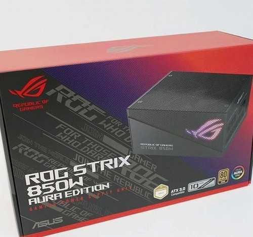 Блок питания Asus rog strix 850w aura