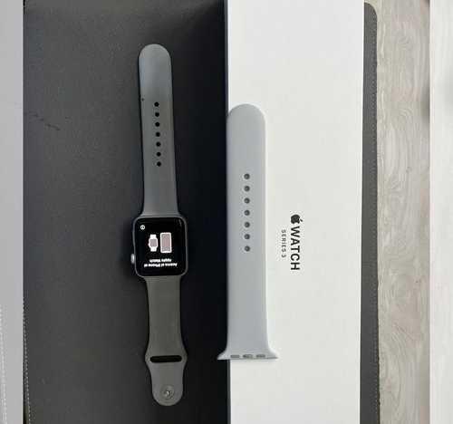 Часы apple watch 3 42mm silver