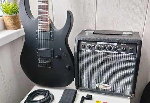 Электрогитара Ibanez grg121dx +комб 15Вт +компл