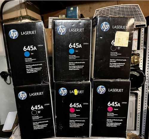 Картридж Hp 645A оригинал