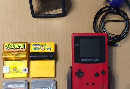 Nintendo Game Boy color, игры и аксессуары