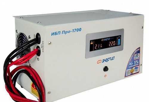 Ибп Энергия Pro-1700 + аккумулятор Delta DTM 1210