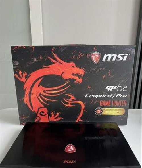 Игровой ноутбук Msi Gp62m 7rex Leopard Pro