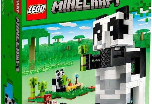 Lego minecraft 21245 дом панда