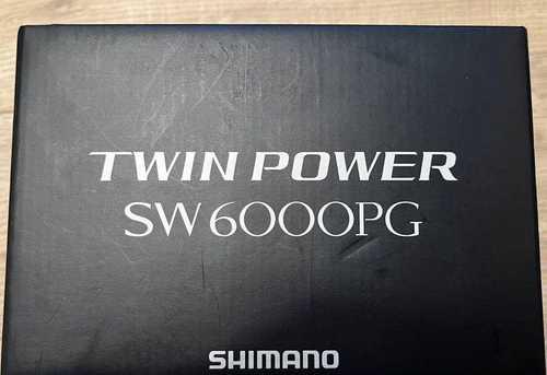 Катушка Shimano 21 Twin Power SW 6000PG