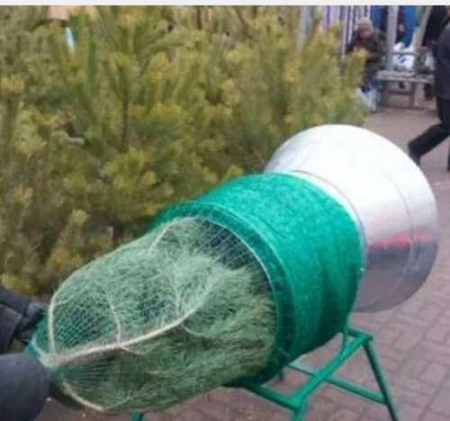 Сетка рукав для упаковки елок