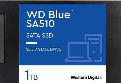 SSD накопитель WD Blue 1 тб SATA WDS100T3B0A