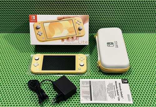Nintendo Switch Lite (чип/64gb) Yellow Jaune