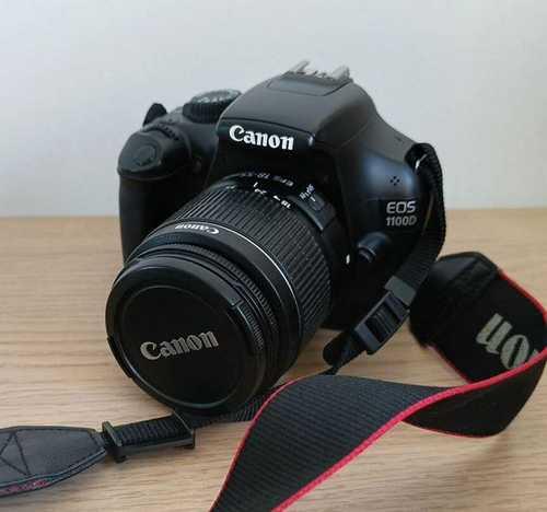 Зеркальный фотоаппарат canon eos 1100d