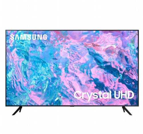 55" Телевизор Samsung UE55CU7100U, черный