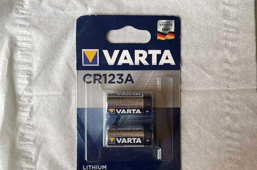 Батарейка CR123A varta