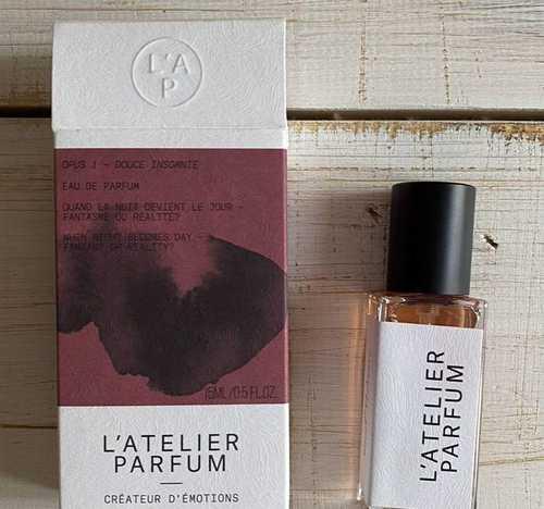 L'atelier parfum douce insomnie, 13\15 мл