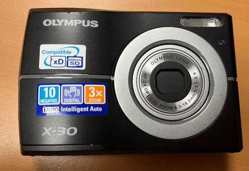 Компактный фотоаппарат olympus x-30