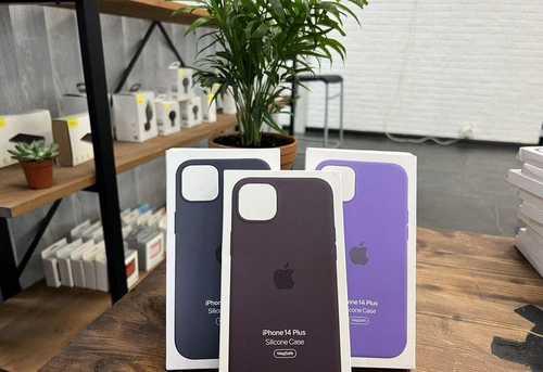 Чехол на iPhone 14 Plus Silicone Case MagSafe