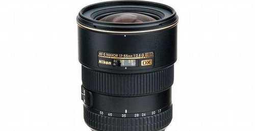 Nikon 17-55mm f/2.8 G IF-ED+Бленда+Фильтр+Чехол+