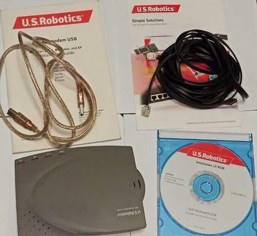Модем U.S.Robotics 56K USB FaxModem