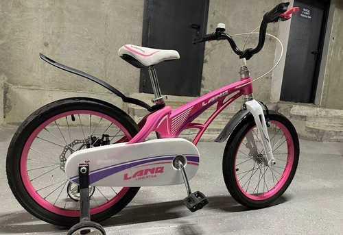 Детский велосипед для девочки с 3х лет