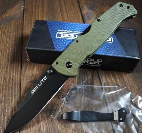 Нож Cold Steel Air Lite Drop Point - Blk G10