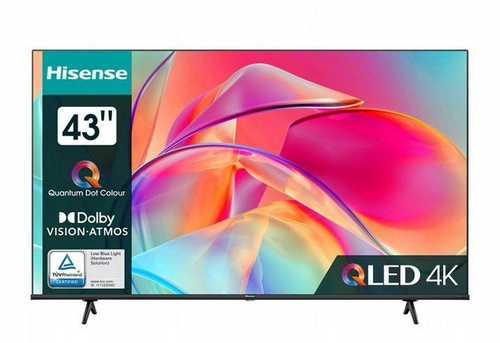 43quot; Телевизор Hisense 43E7KQ 4K qled 2023 Blac