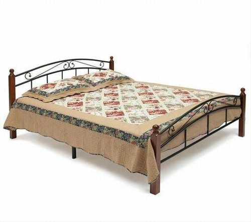 Кровать AT 8077 Queen Size, 160*200 см (металличес