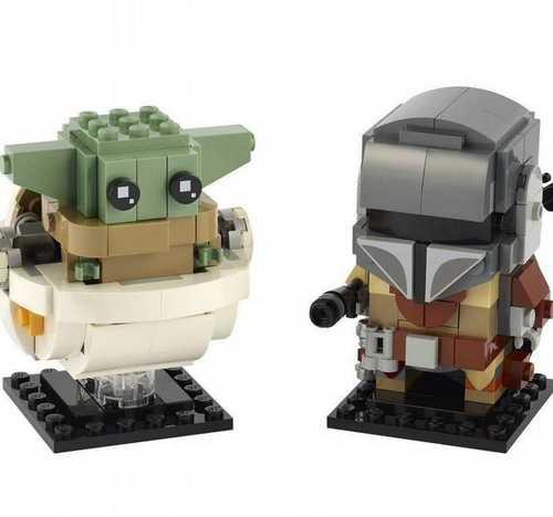 Набор lego BrickHeadz 75317 The Mandalorian & The Child