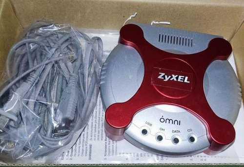 Модем Zyxel Omni 56k Usb plus EE