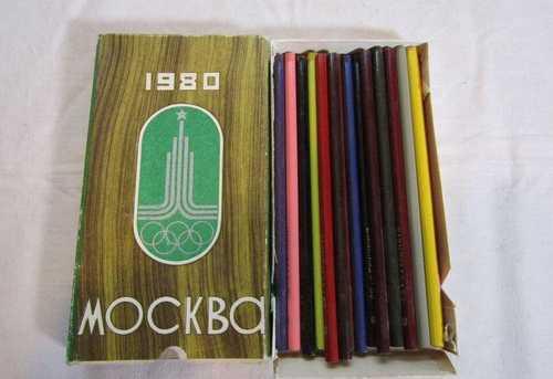 Набор цветных карандашей "Олимпиада 80" №9626