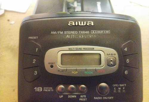 Кассетный плеер aiwa panasonic