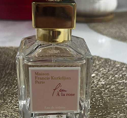 Maison francis kurkdjian l eau la rose тестер