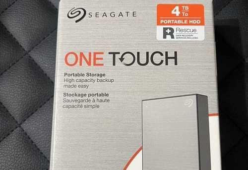 Новый Внешний HDD Seagate One Touch, 4TB