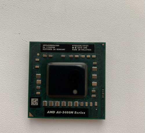 Процессор AMD A6 3420m 4 ядра 1.5ггц