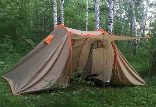 Палатка 4 места, 2 комнаты