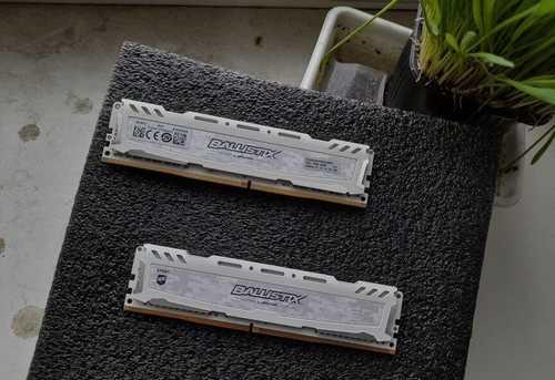 Озу Crucial ballistix ddr4 2x8 3000mhz