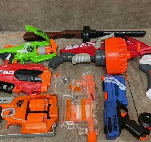 Nerf игрушечные бластеры