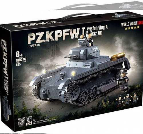 Конструктор Немецкий танк Pz.Kpfw.I (100274)