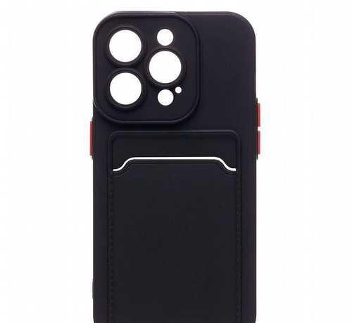 Чехол-накладка SC315 для iPhone 14 Pro black